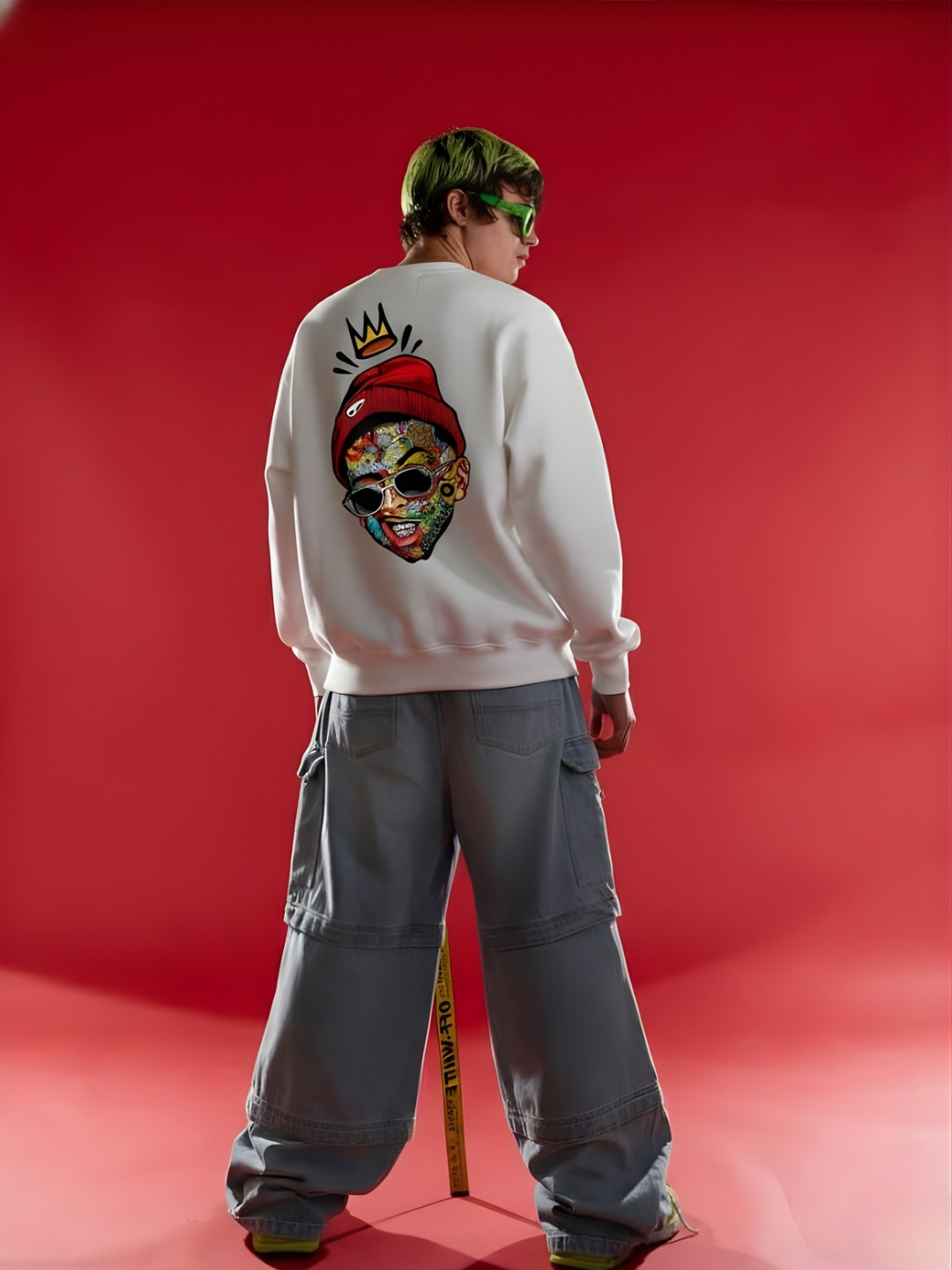 Thug Life Men Drop Shoulder Premium Terry Sweatshirt | Pronk – pronk.in
